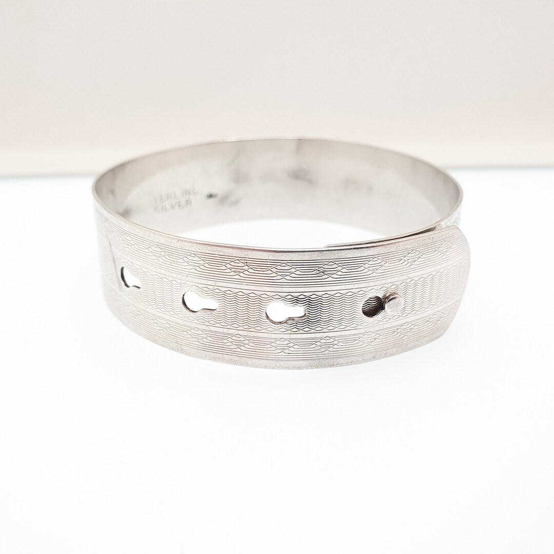 Alter Vintage Sterling Silber CHARLES HORNER Armreif Armband Motor ...
