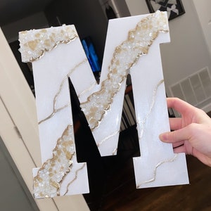 Large Resin Letter - Etsy