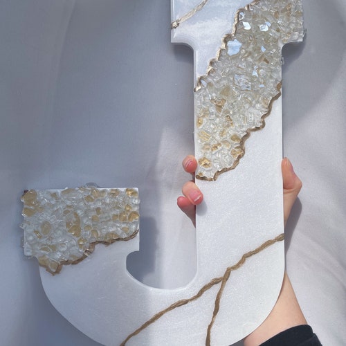 Large Resin Letter - Etsy