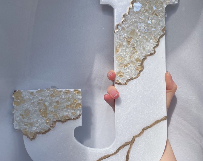 Large Resin Letter - Etsy