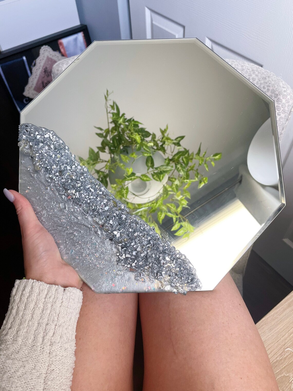 Resin Coated Mirror | Etsy