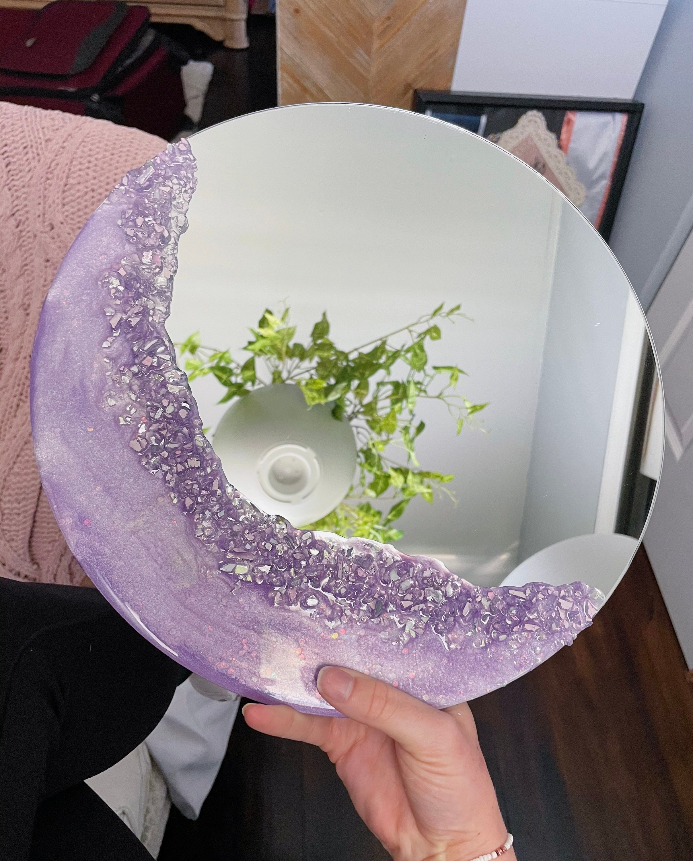 Resin Coated Mirror - Etsy