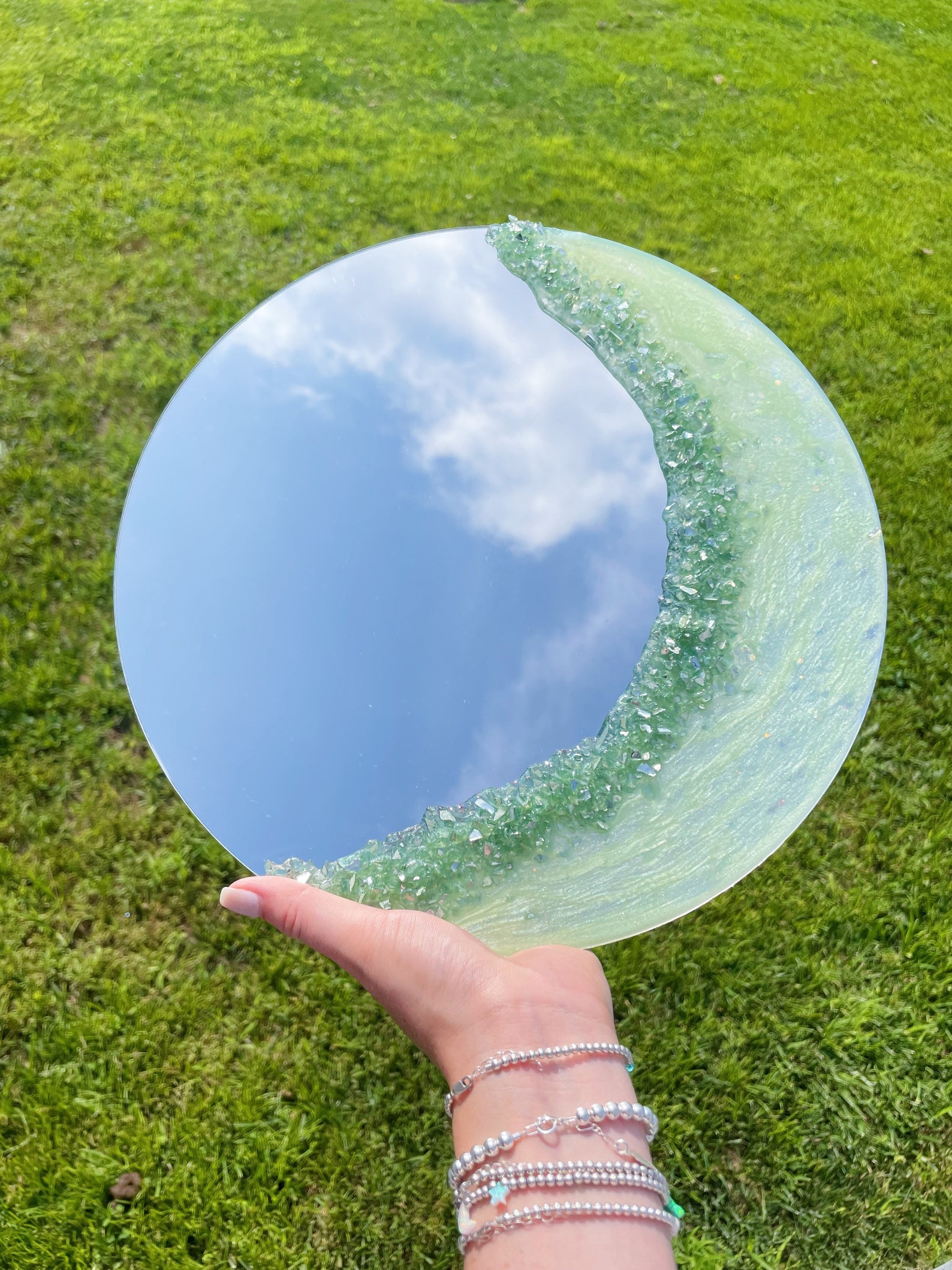 Resin Coated Mirror - Etsy