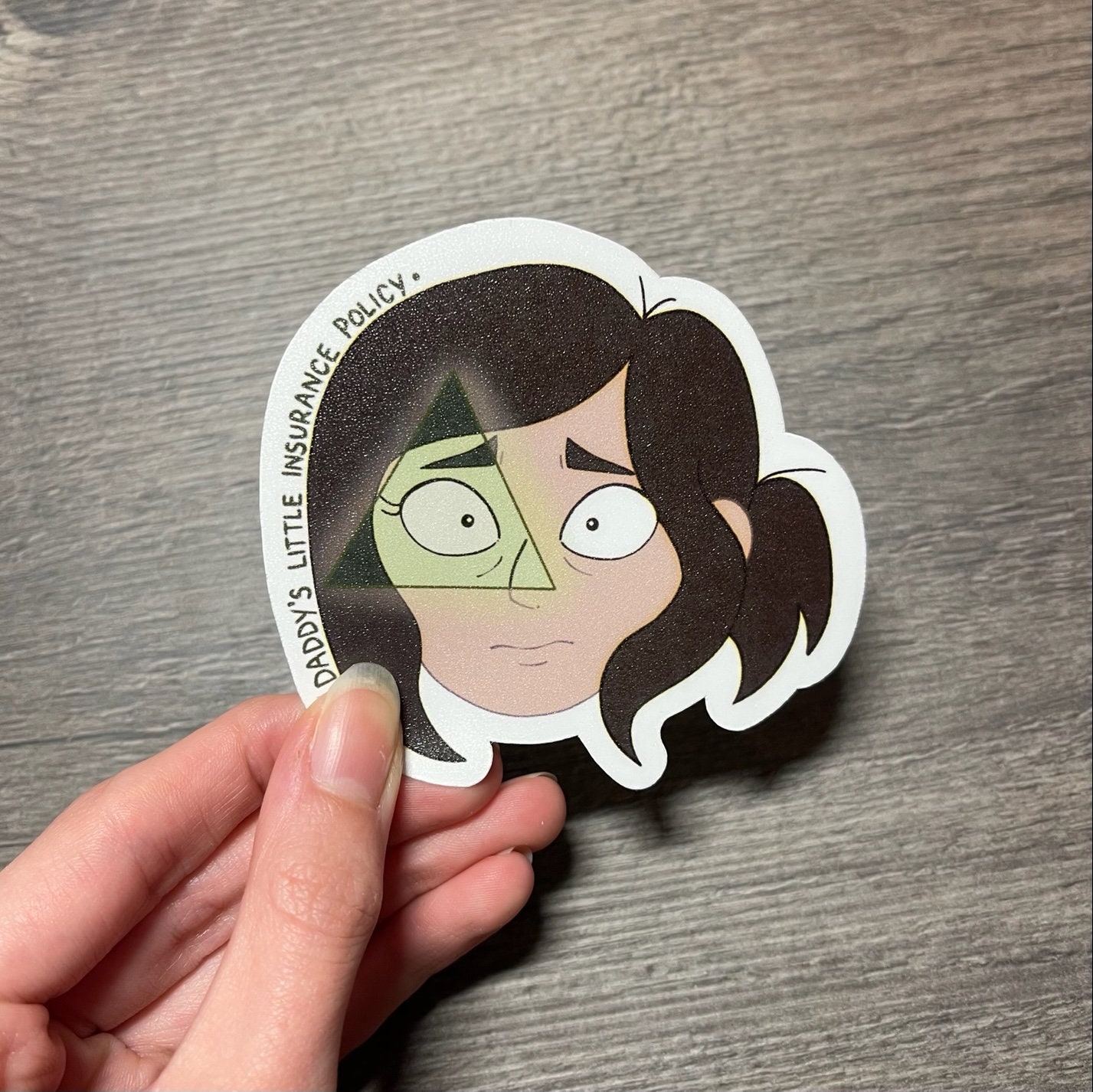 Inside Job Reagan Ridley Vinyl Sticker | Etsy