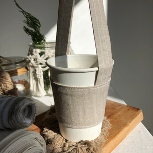 Reversible Coffee Cup Sleeve, Cup Holder, Drink Bag Sewing Pattern ...