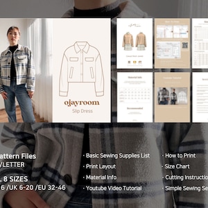 Casual Short Jacket, Winter Jacket(ojjk0001), Two Design Pockets, PDF ...