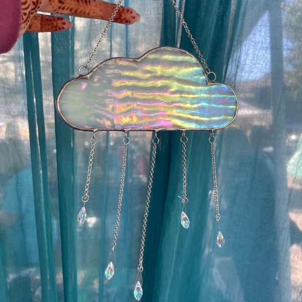 Stained Glass Cloud - Etsy