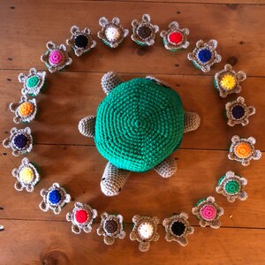 Turtle Matching Color Game - Etsy