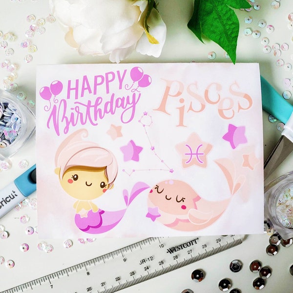 Horoscope Birthday Cards - Etsy