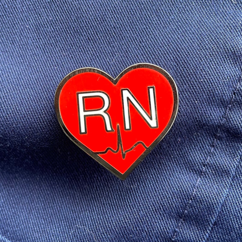 Nurse Enamel Pin - Etsy