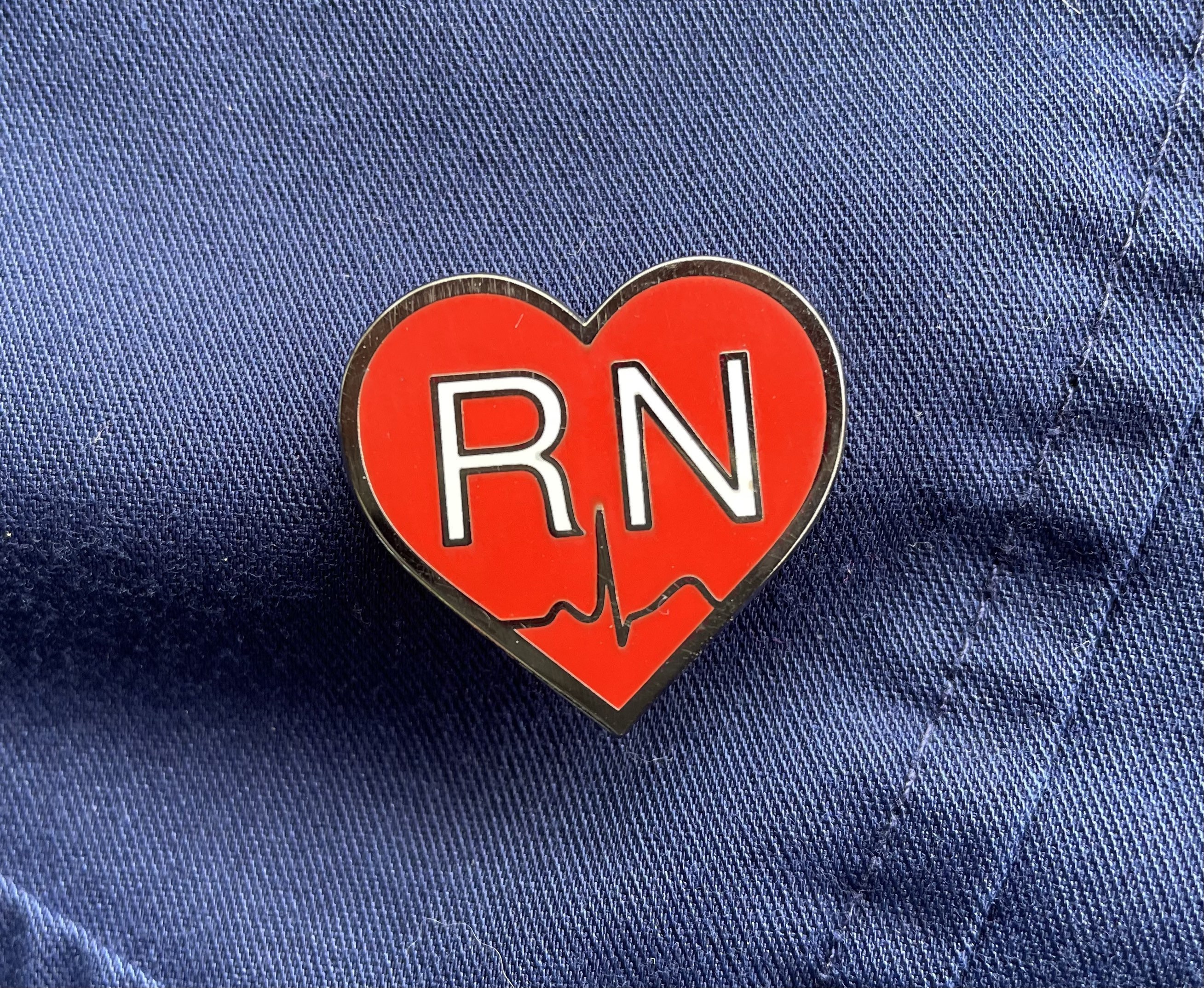 Registered Nurse Enamel Pin, RN Nursing pin, Nurse Week, Gift for Nurse ... Registered Nurse Enamel Pin, RN Nursing pin, Nurse Week, Gift for Nurse ...