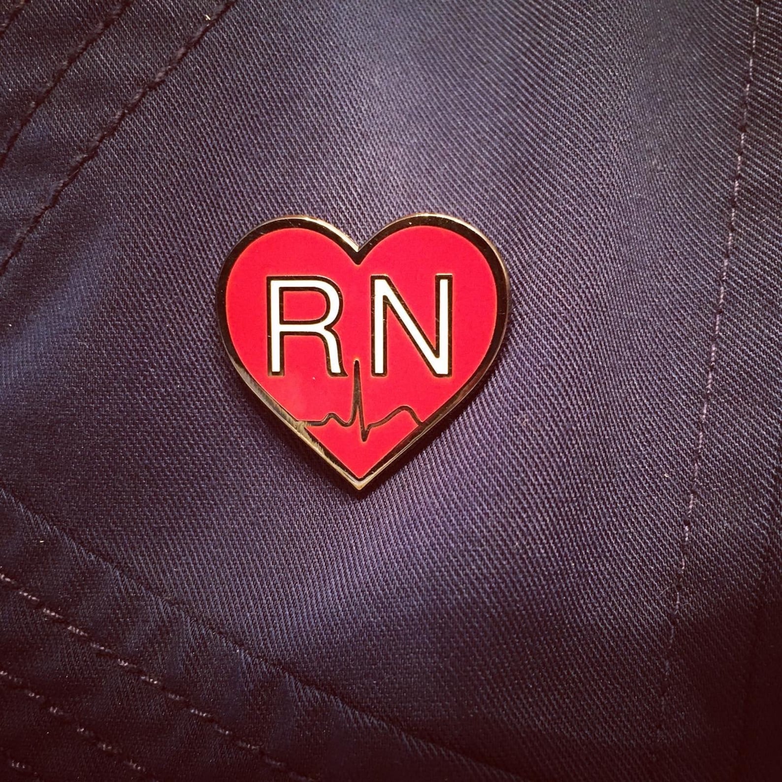Registered Nurse Enamel Pin RN Nursing Pin Nurse Week Gift - Etsy