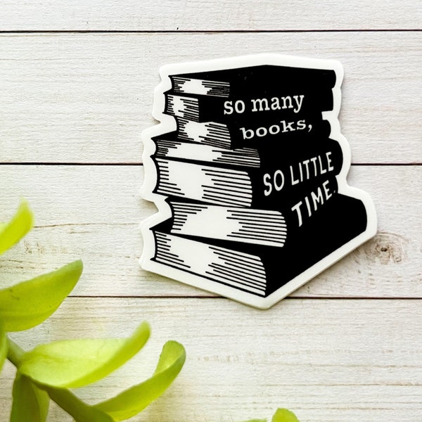 So Many Books - Etsy