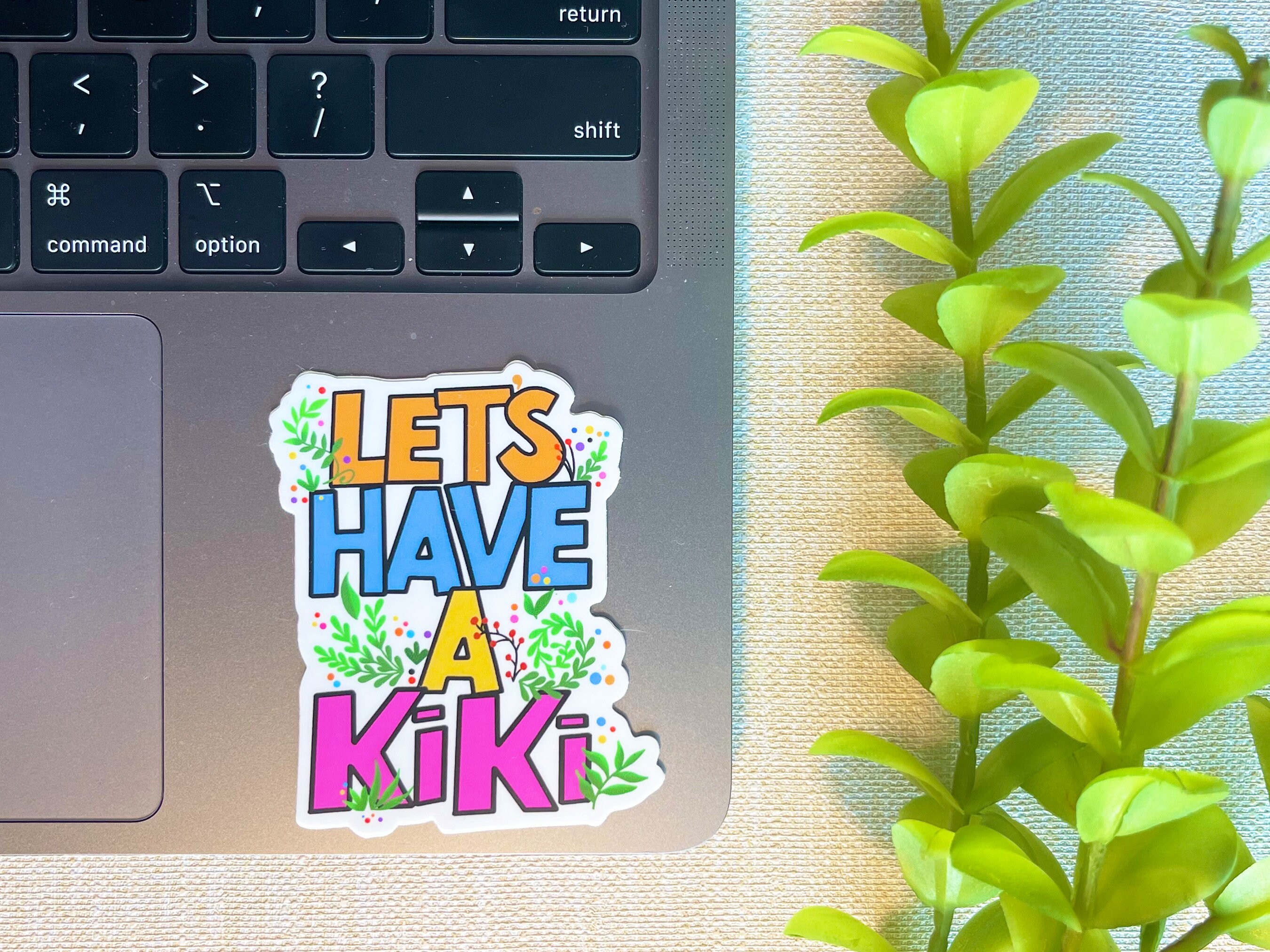 Let's Have A Kiki Sticker, Slang Word, SALE - Etsy