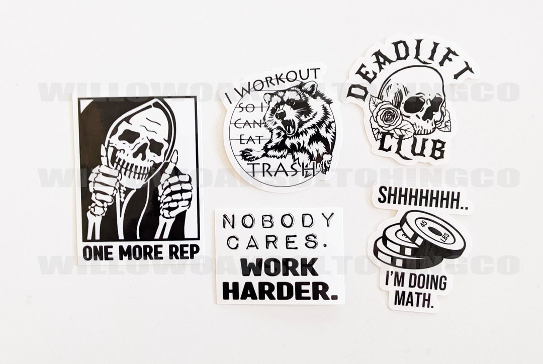 Fitness Sticker Pack / Protein Shaker Bottle Stickers / - Etsy