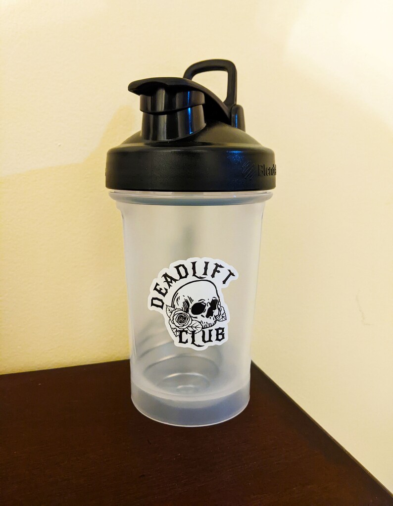 Deadlift Club Fitness Sticker / Shaker Bottle Sticker / Laptop - Etsy