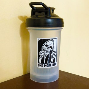 Fitness Sticker Pack / Protein Shaker Bottle Stickers / Weightlifter ...