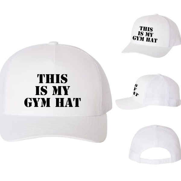 Gym Hat - Etsy