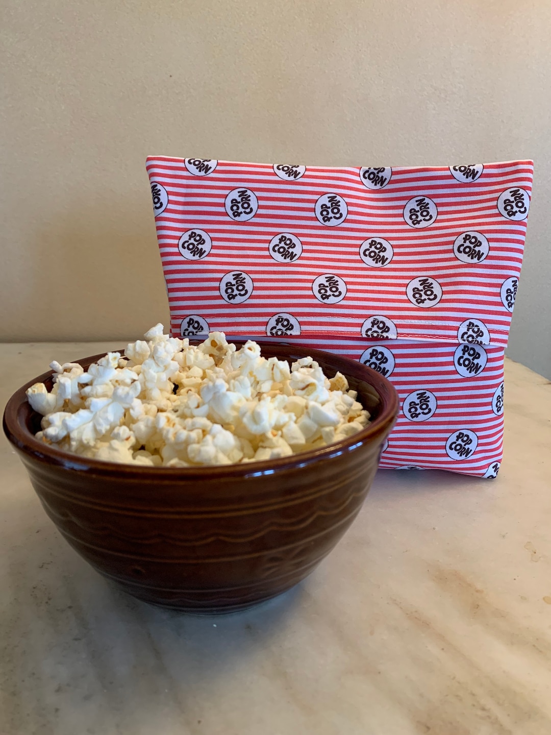 Reusable Popcorn Bag - Etsy