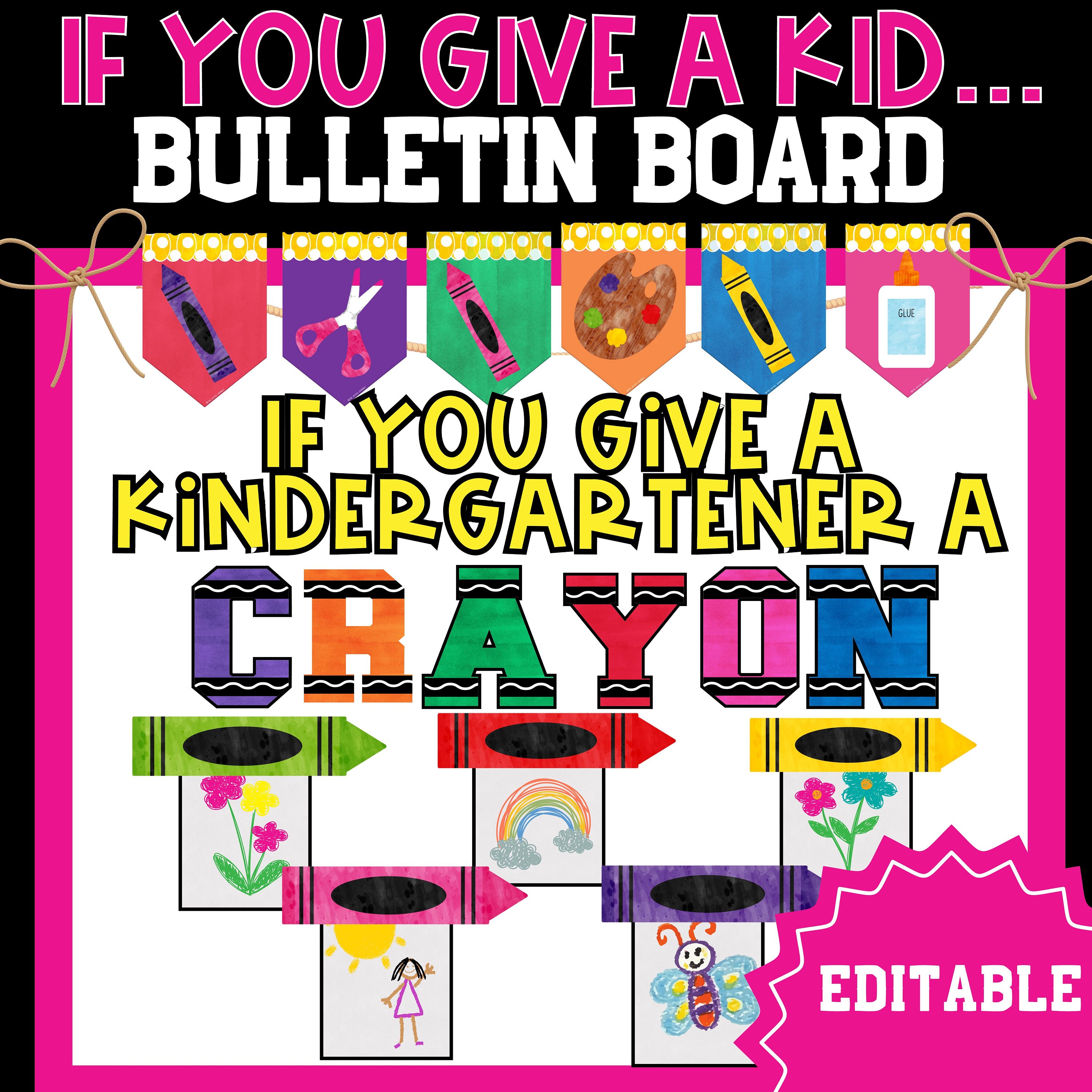 Back to School Bulletin Board Idea Kindergarten Preschool Homeschool ...