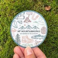 Dry Fly Royal Wulff Sticker - Etsy