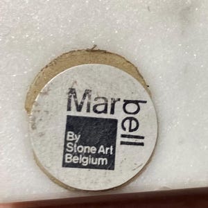 Vintage Marbell Stone Art Figurine Hugging Children Boy Girl Sculpture ...