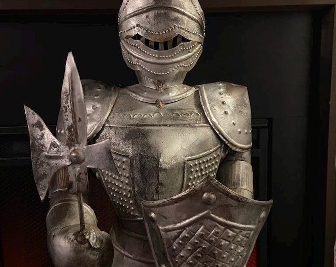 Vintage Knight Replica Metal Suit - Etsy