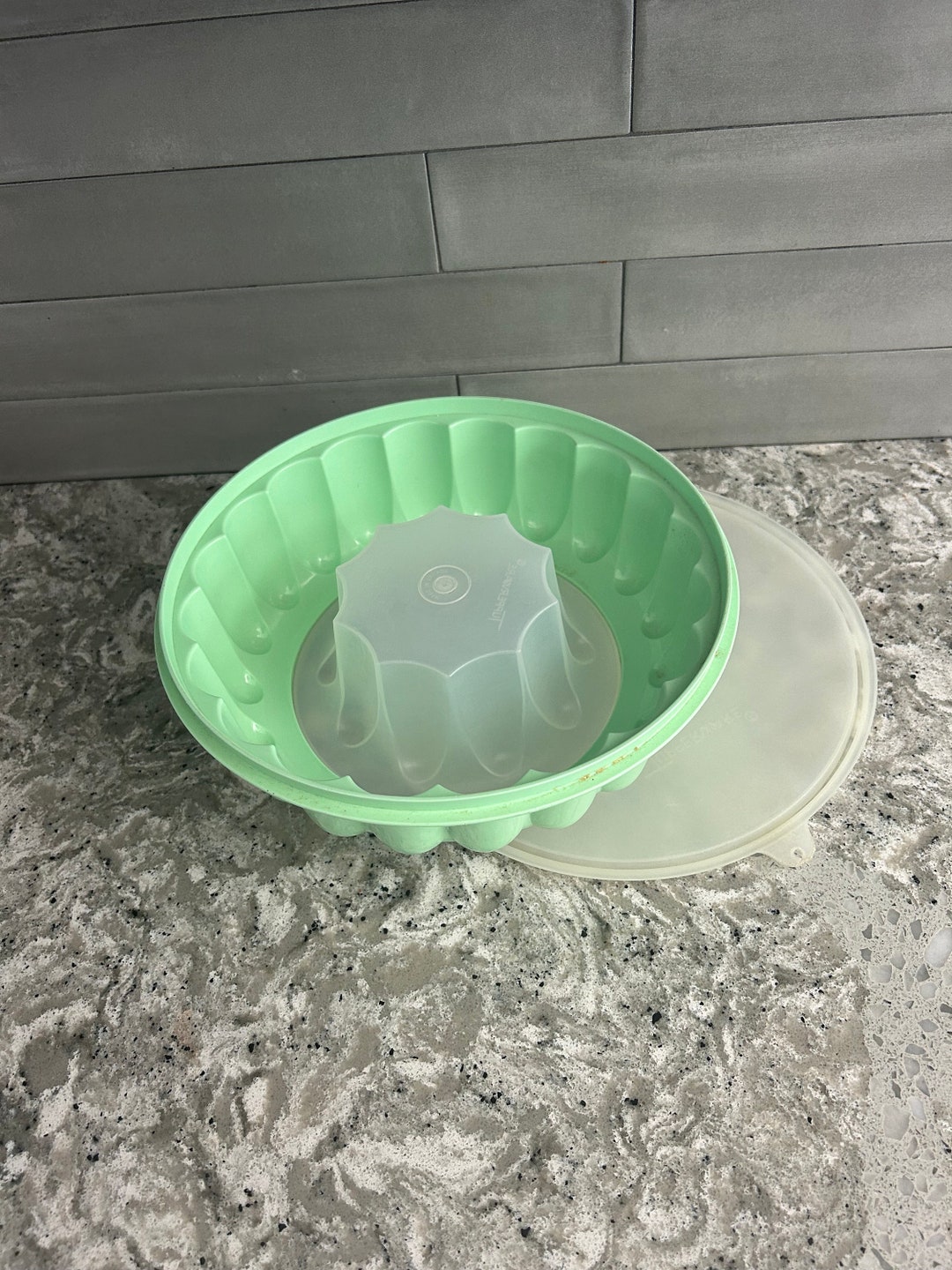 Vintage Mint Green Tupperware Jello Mould - Etsy
