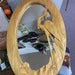 Hand Carved Stork Mirror - Etsy
