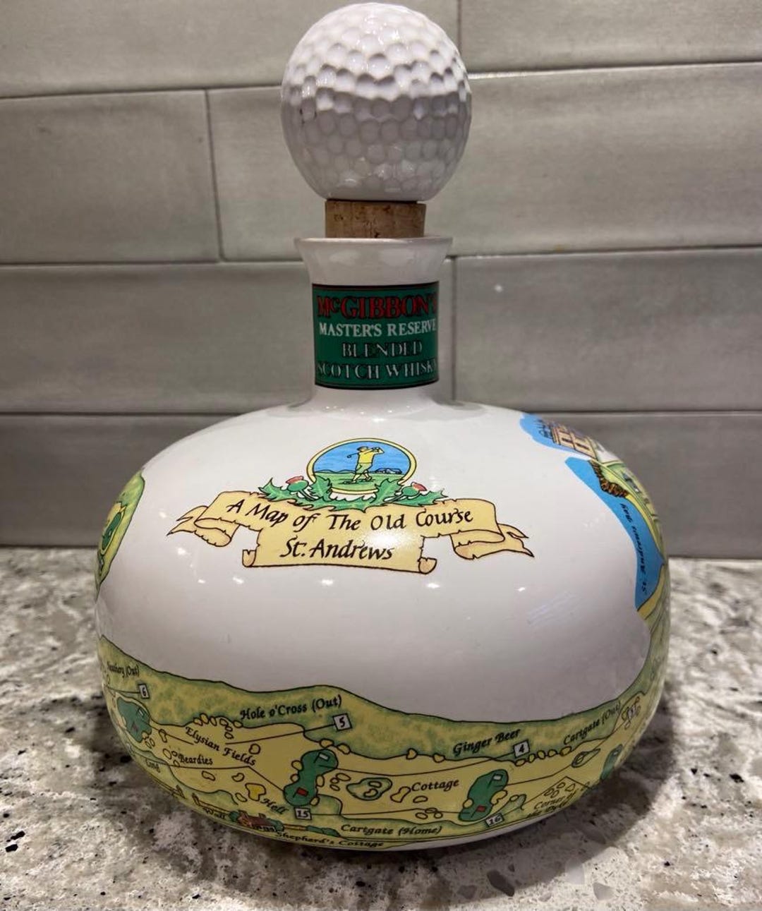 Vintage Douglas Mcgibbon Whisky Golf Decanter. - Etsy