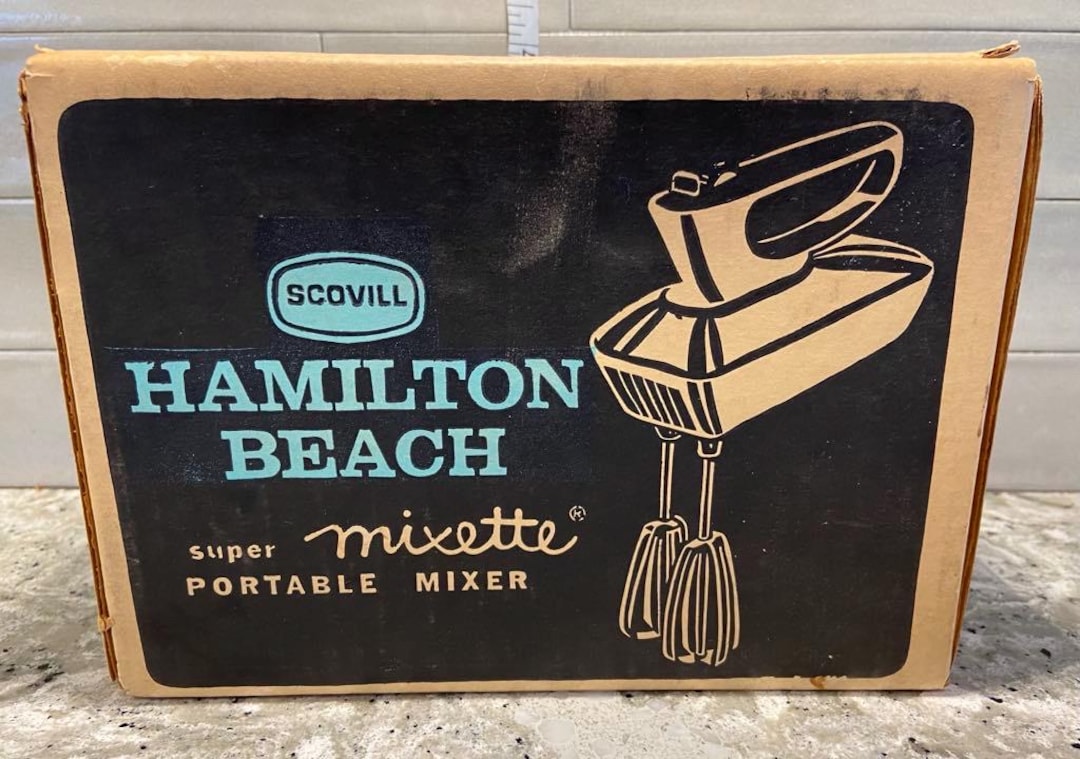 Hamiton Beach Super Mixette Vintage Hand Mixer - Etsy