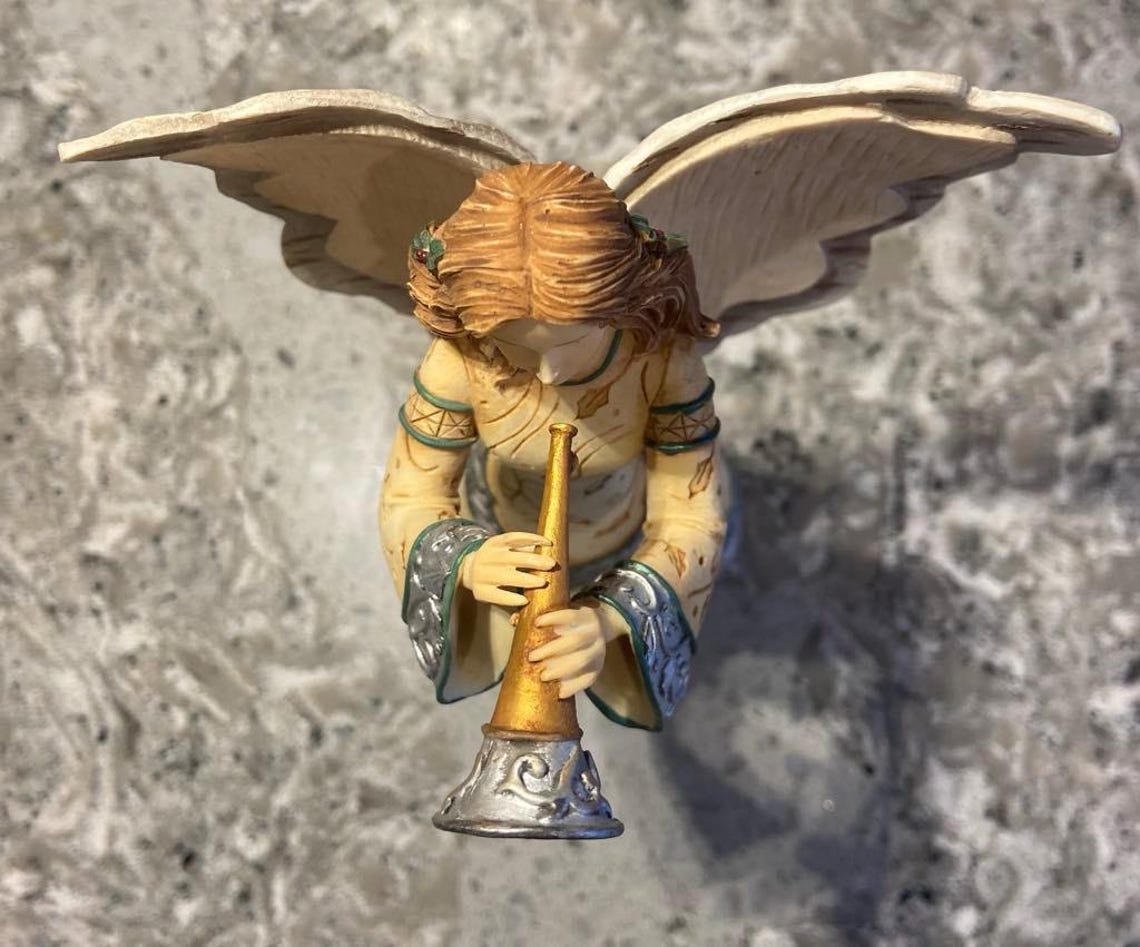 Beautiful “elements “ Harmony Trumpet Playing Angel - Etsy