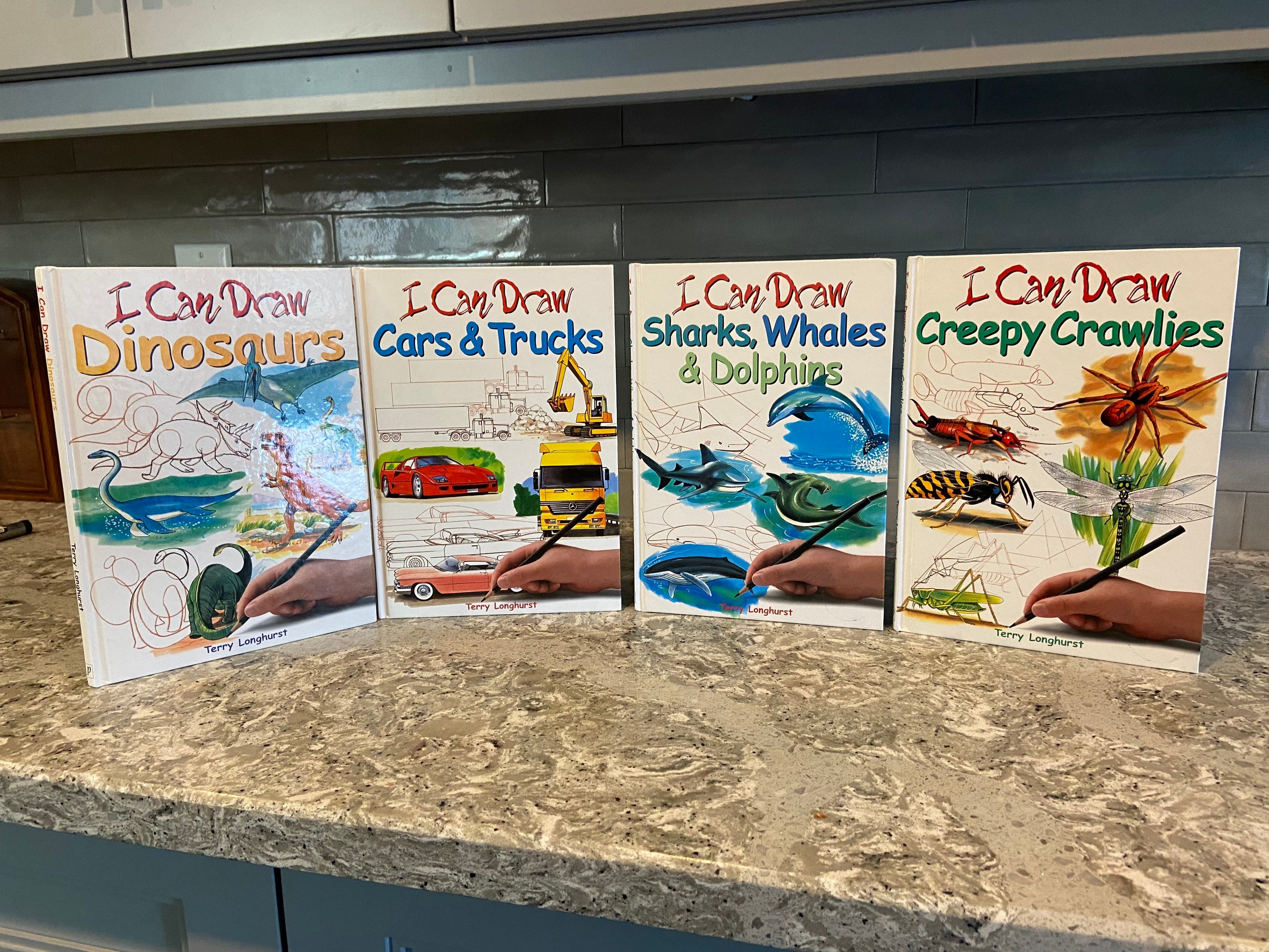 I Can Draw Book Series set of 4 - Etsy