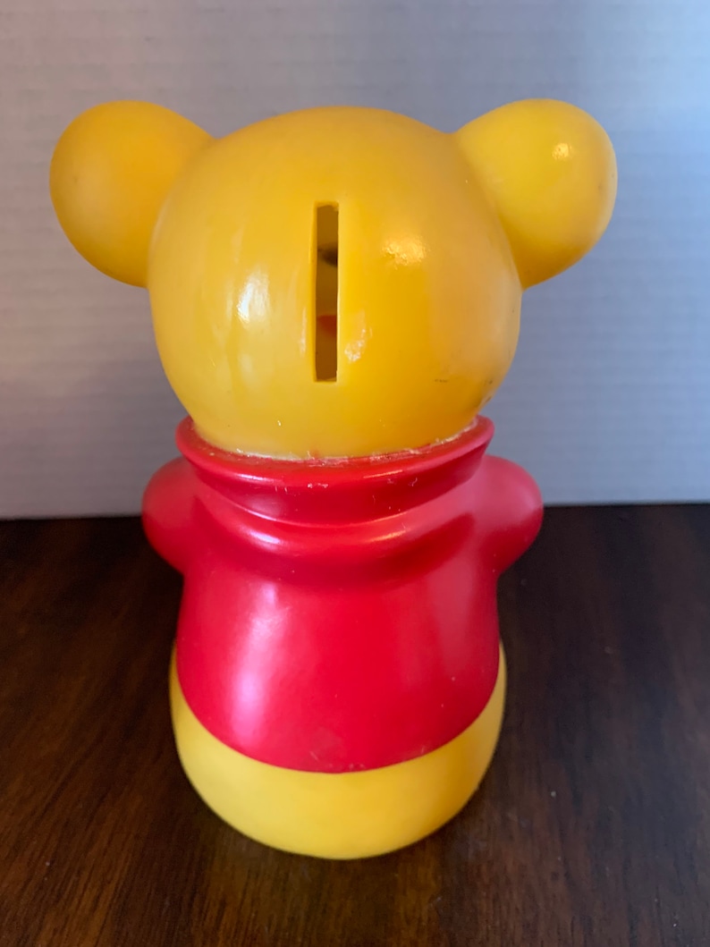 Vintage 1980s Winnie the Pooh Money Bank - Etsy