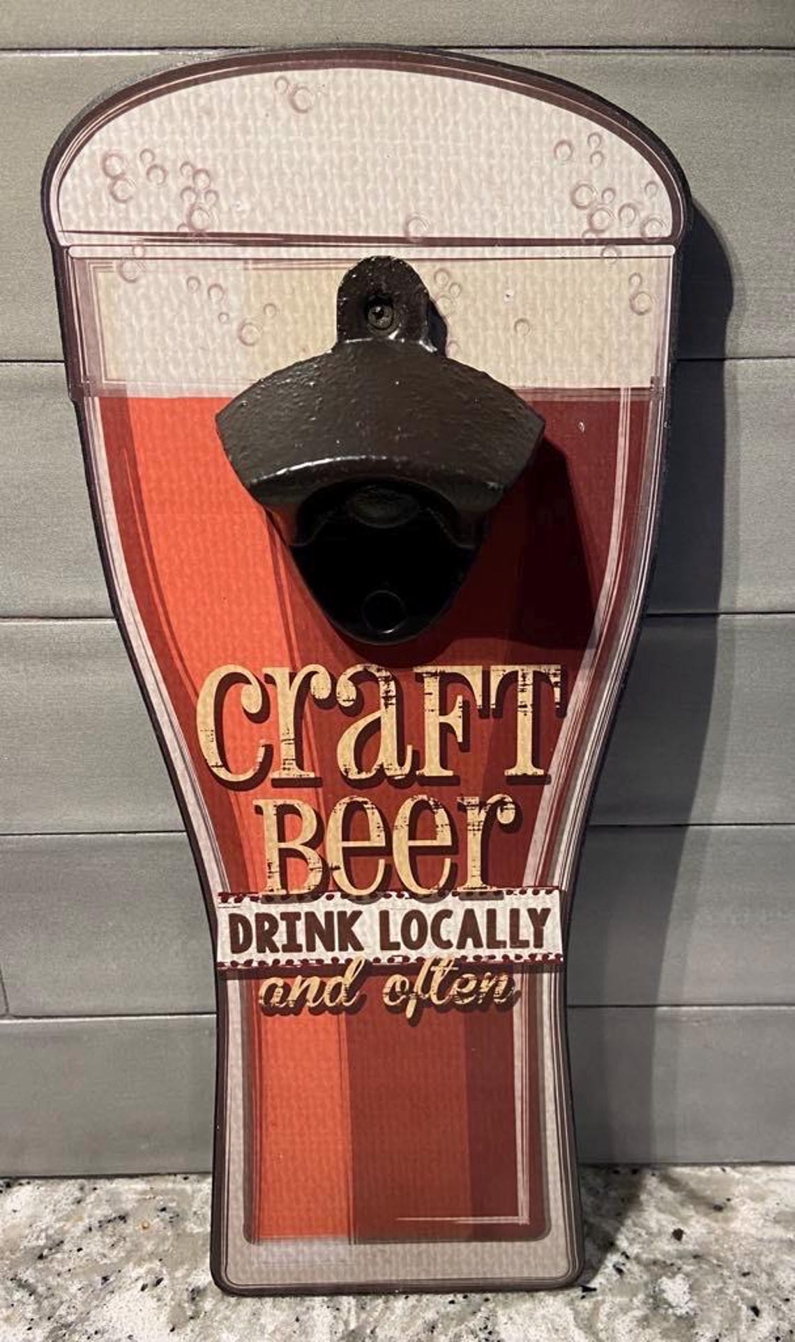Boston Warehouse Wall Mounted Bottle Opener~craft Beer. - Etsy