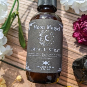 Empath Protection Spray Energy Protection Home Protection Smudge ...