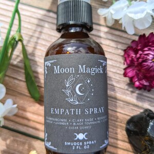 Empath Protection Spray Energy Protection Home Protection Smudge ...