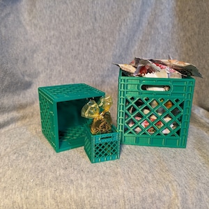 Mini Milk Crate - 3D Printed - Etsy