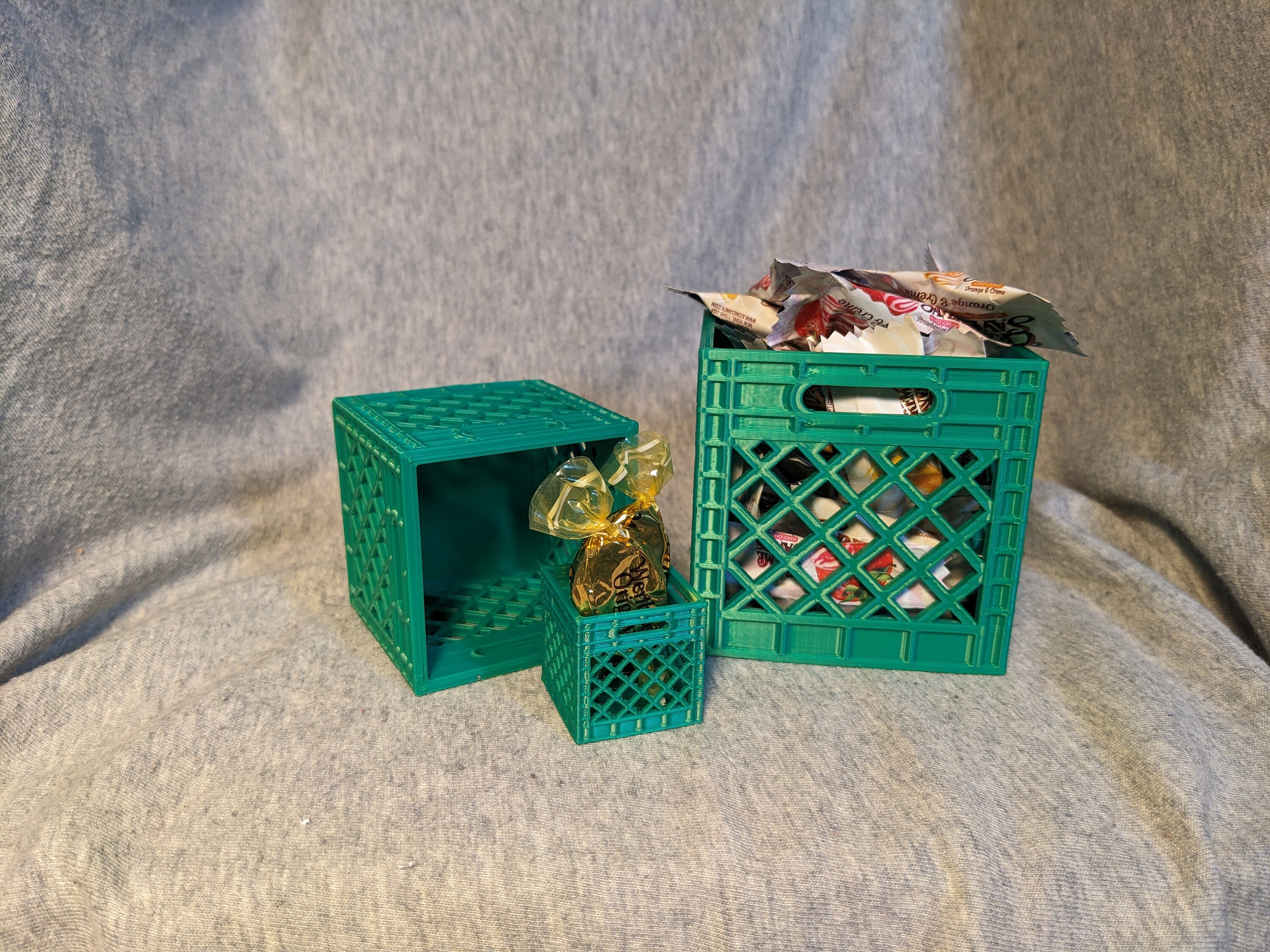 Mini Milk Crate - 3D Printed - Etsy