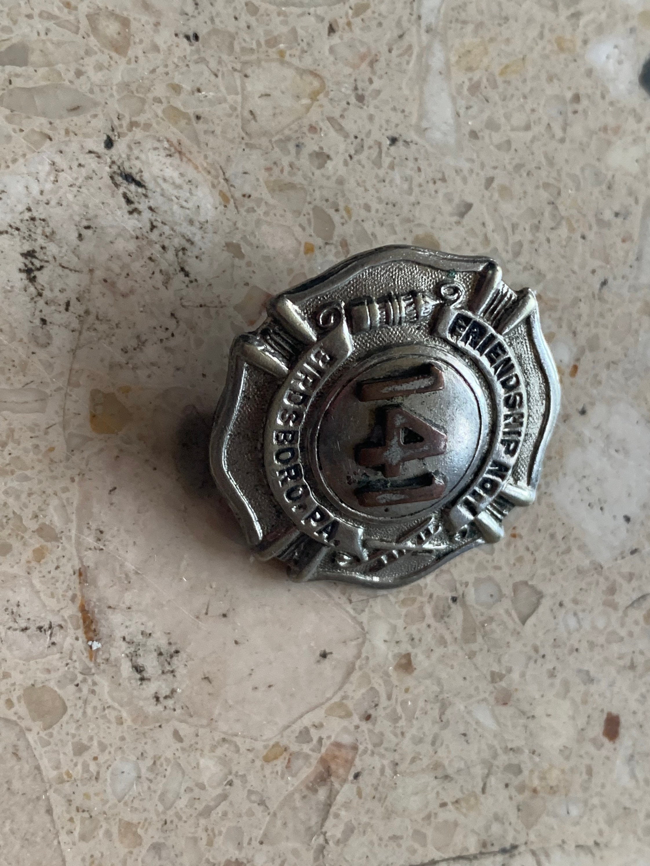 60s Vintage Firehouse Pin Antique Collectible Gift Small Pin to ...