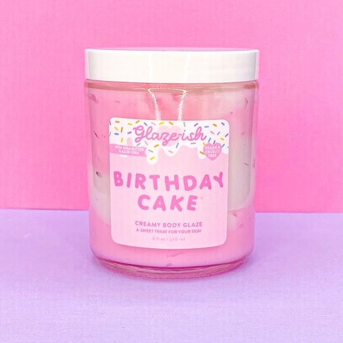 Birthday Cake Silky Body Lotion Silk Lotion Body Cream - Etsy