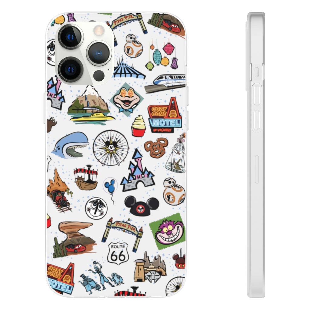 Disneyland Phone Case Disney Icon Flexi Cell Phone Disney | Etsy