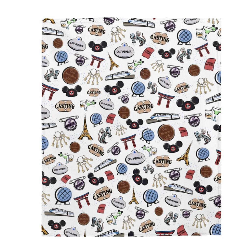 Epcot DCP Blanket, Disney College Program gift, DCP Gift, DCP Blanket ...