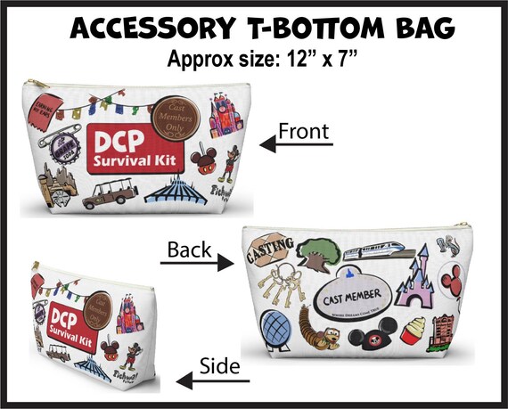 DCP Large Accessory Bag DCP Survival Kit Disney College - Etsy