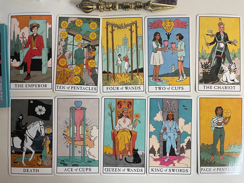 Modern Witch Tarot Deck by Lisa Sterle - Etsy