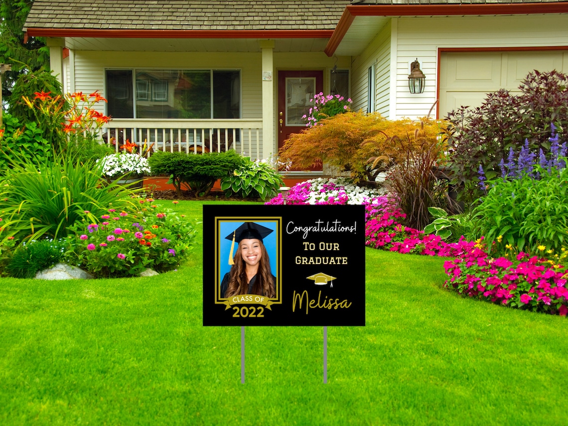 Graduation Yard Sign Template - Etsy