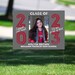 Athletic Grad Yard Sign Template - Graduation Sign, Editable Digital ...