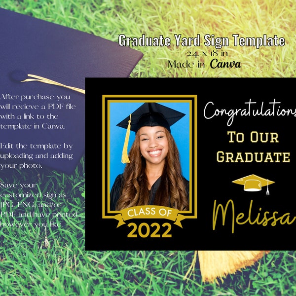 Graduation Yard Sign - Etsy