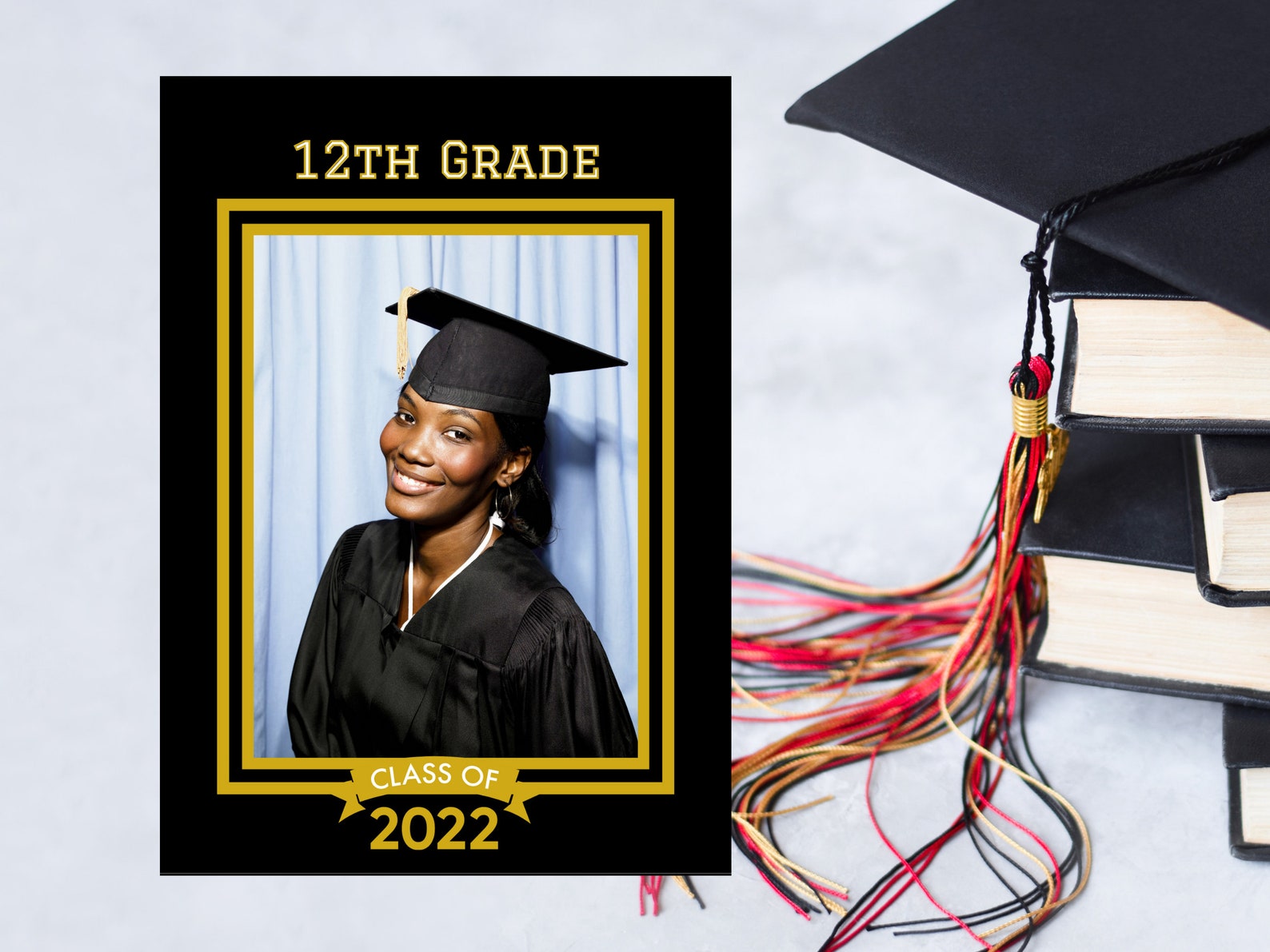 School Years Picture Banner Template - Graduation Banner, Photo Banner ...