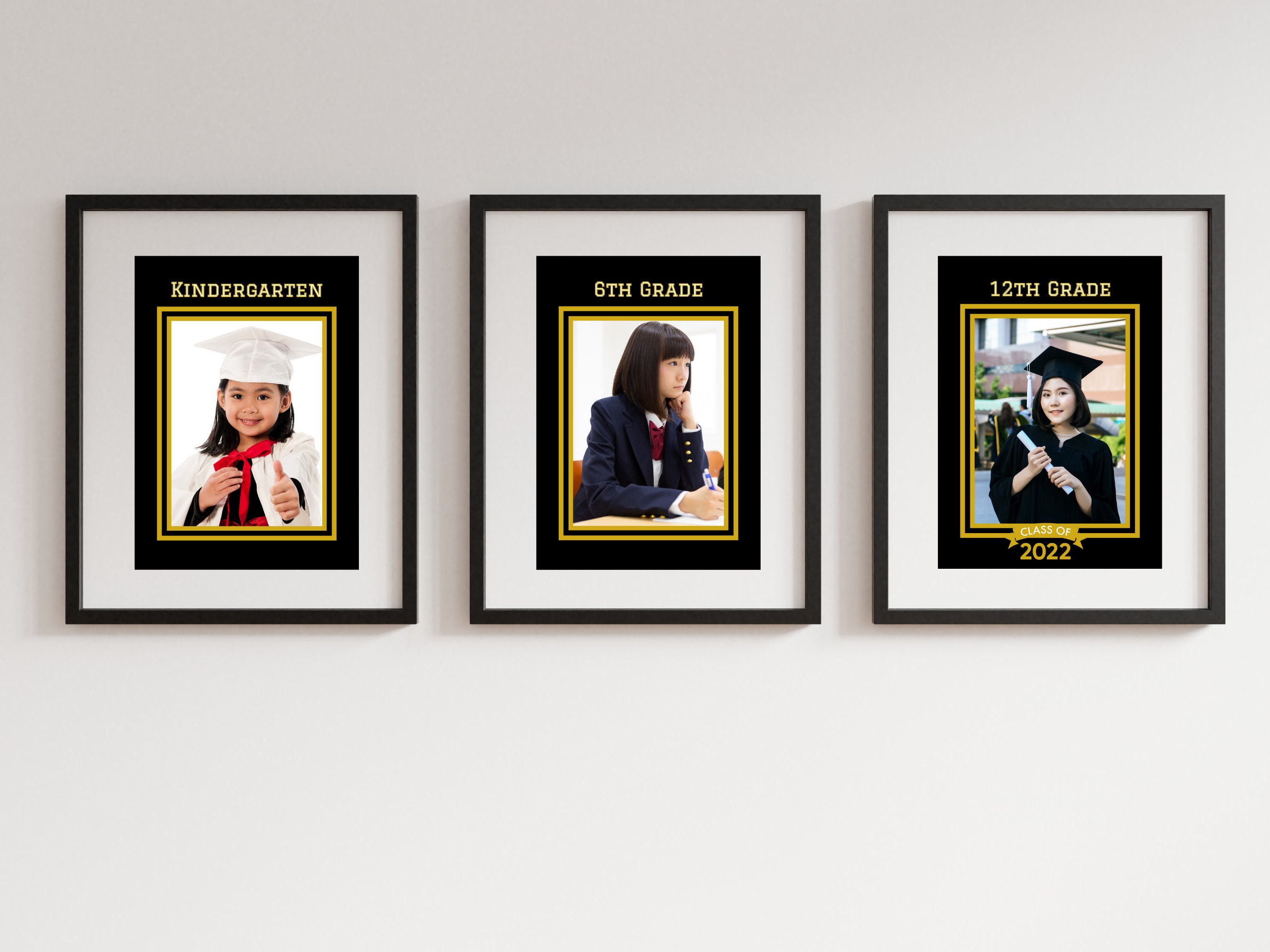 School Years Picture Banner Template - Graduation Banner, Photo Banner ...